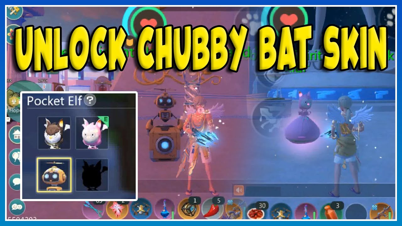 Unlock Skin Chubby Bat [Light Pink & Wasteland Yellow] | Utopia: ORIGIN ...