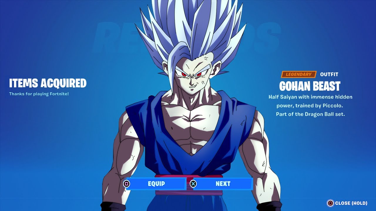 How To Get Gohan Beast Skin Style FREE In Fortnite! (Unlock Gohan Beast ...