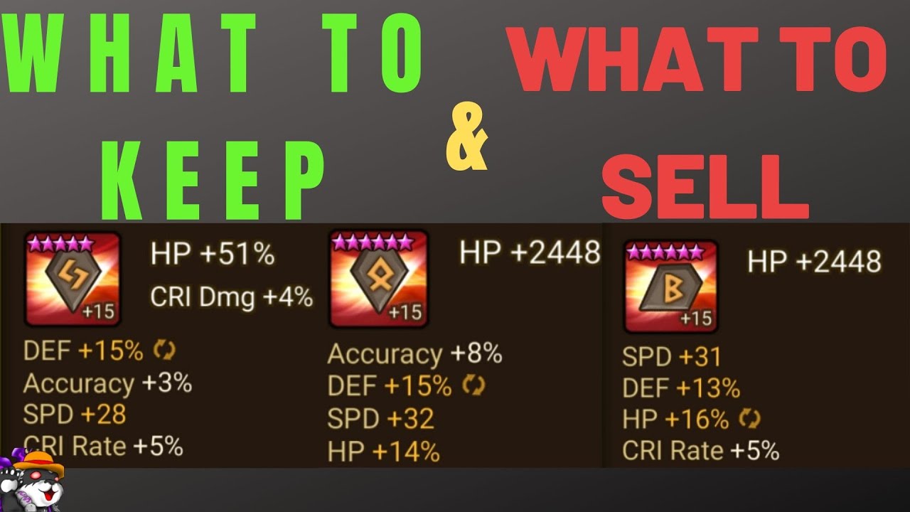 Summoners War: Part 1: RUNE BEGINNER GUIDE 2020 - YouTube