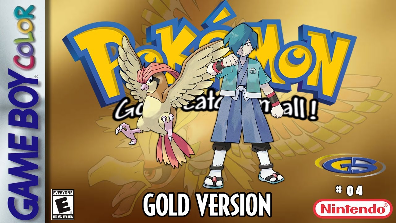 POKEMON GOLD Walkthrough Gameplay | Part 04: Violet Gym Leader Falkner ...