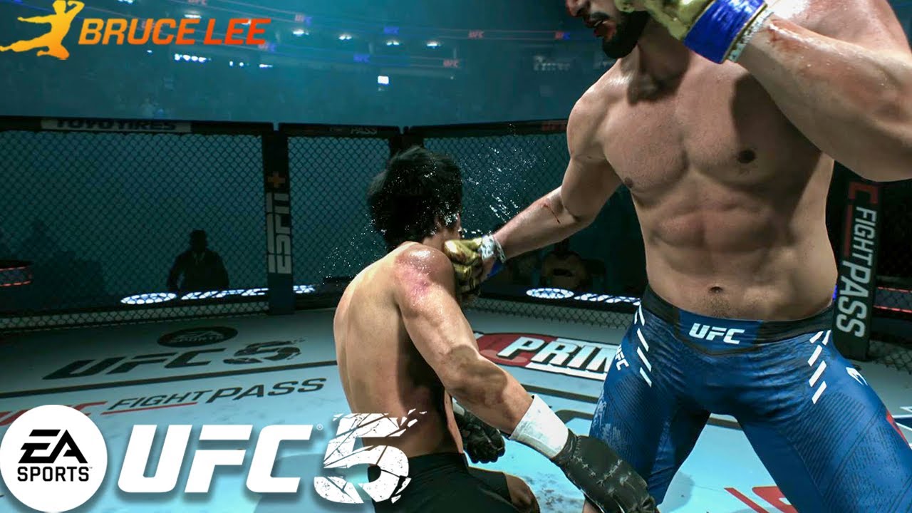 UFC 5 | Bruce Lee VS Dominick Reyes | PS5 - YouTube