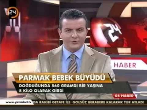 parmak bebek hayata tutundu