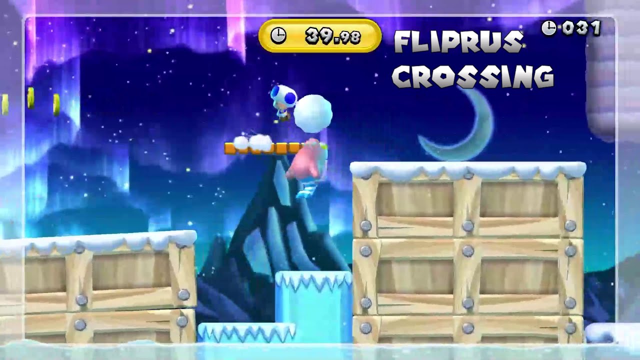 Fliprus Crossing | New Super Mario Bros U DELUXE | My Records - YouTube