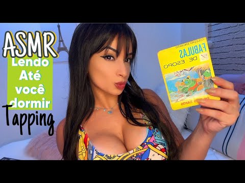 ASMR P/ DORMIR RAPIDO | Contando Fábulas 💓 Sussurros PART 2 - Emanuelly Raquel