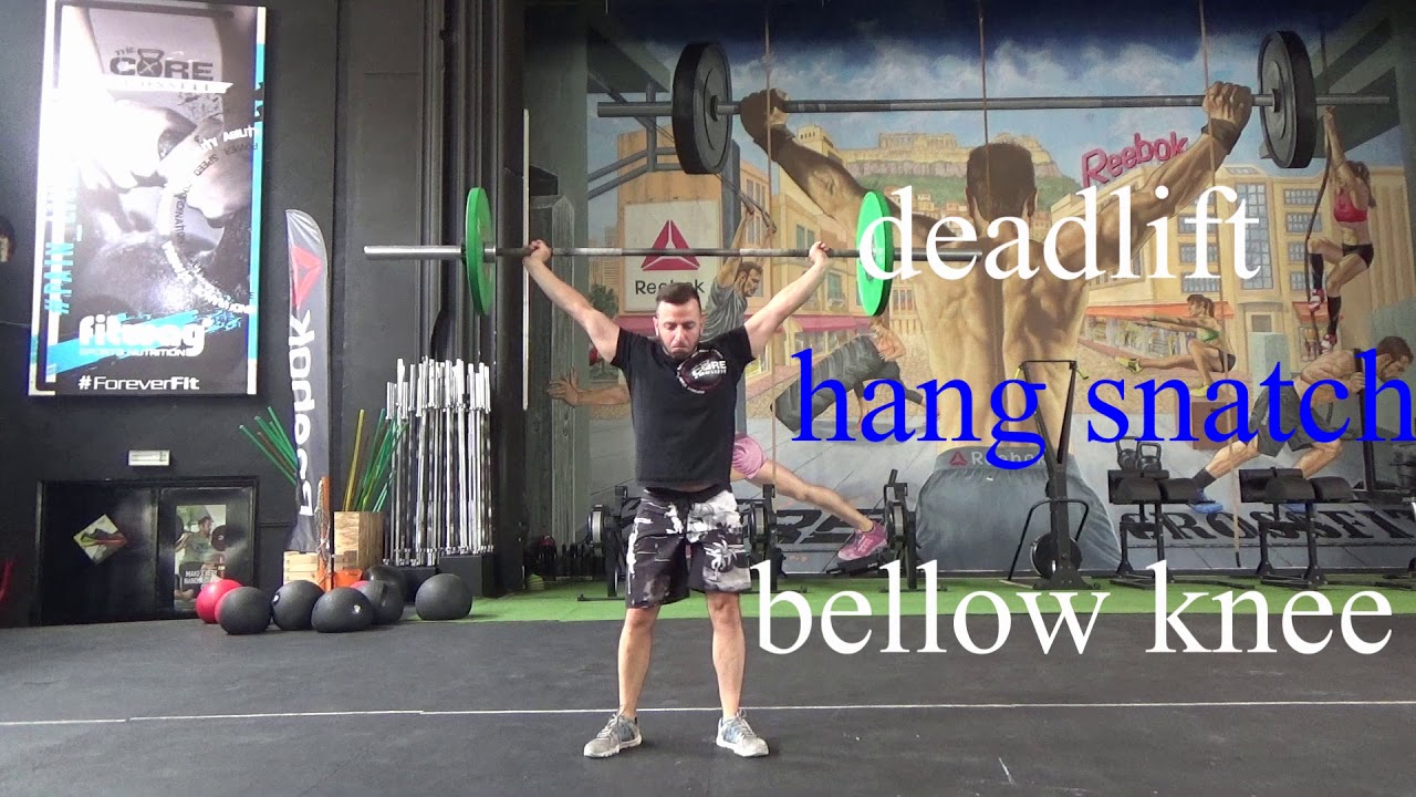 crossfit snatch complex 1 - YouTube