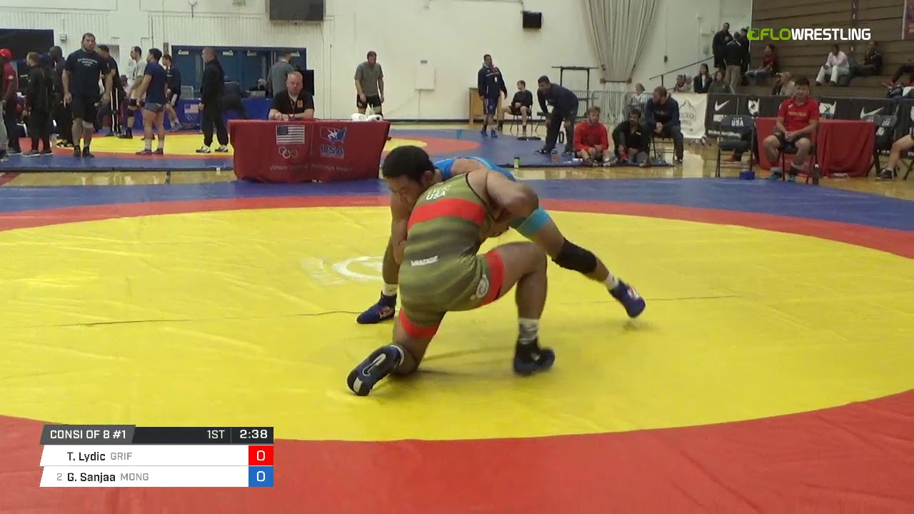 FS/70 KG/70 C, Ty Lydic, Griffin Wrestling Club Vs Ganbayar Sanjaa ...