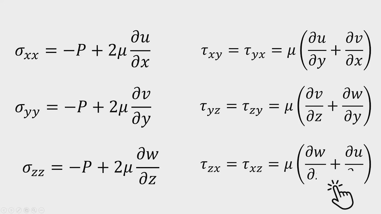 Persamaan Navier Stokes (Gerak Fluida) 4 - YouTube