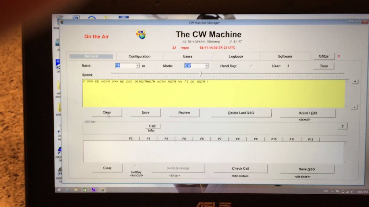 Begali CW Machine - YouTube