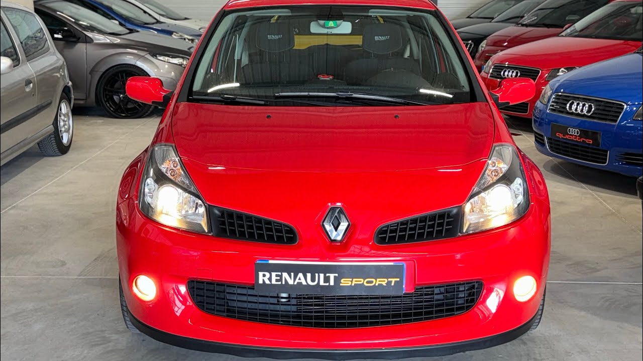 Le King de l’auto clio 3 rs rouge toro - YouTube