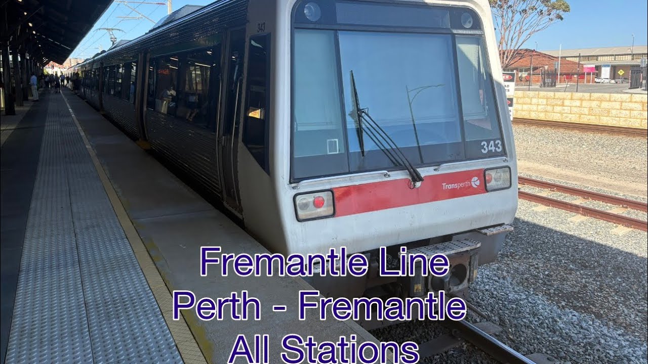 Journey: Perth - Fremantle All Stations (A Series) - YouTube