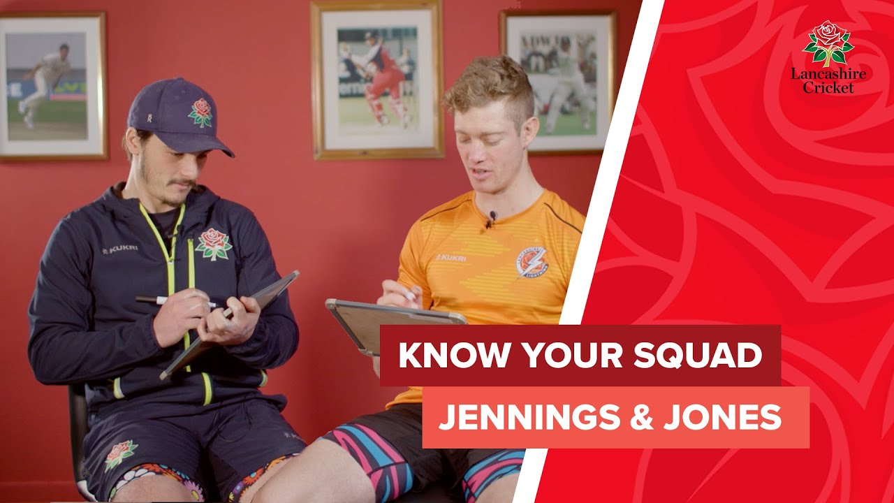 KNOW YOUR SQUAD 👊 | Jennings & Jones - YouTube