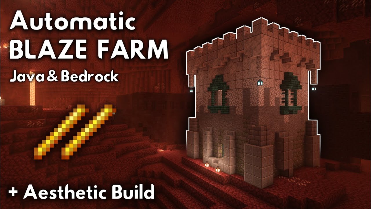 Minecraft BLAZE FARM Tutorial [1.21] - MINECRAFT TUTORIAL - YouTube
