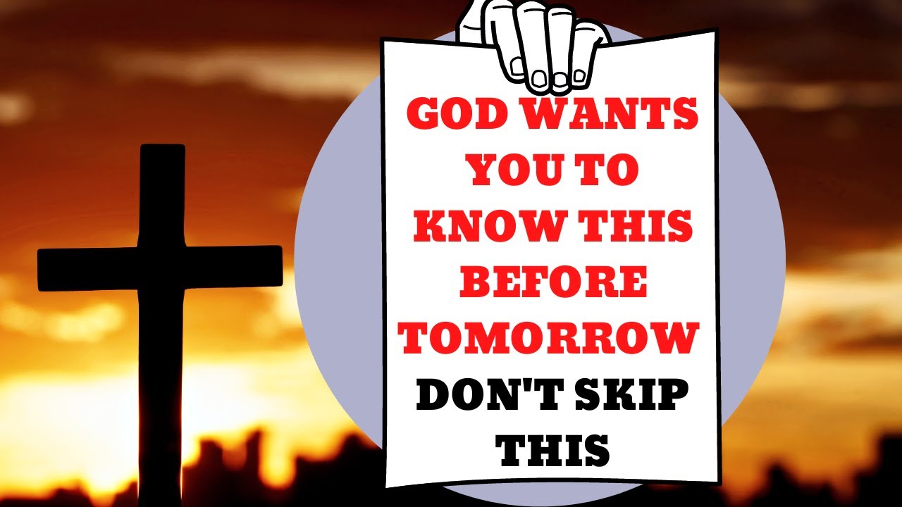 GOD MESSAGE FOR CHOSEN ONES| God message for you today | God says ...