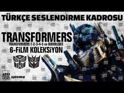 Transformers Serisi (6-Film) Türkçe Dublaj Kadrosu
