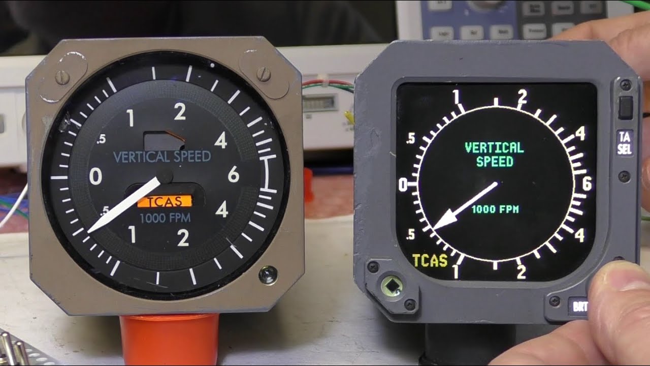 LDM #110: Boeing 727 TCAS Vertical Speed Indicator - Part 1 - YouTube