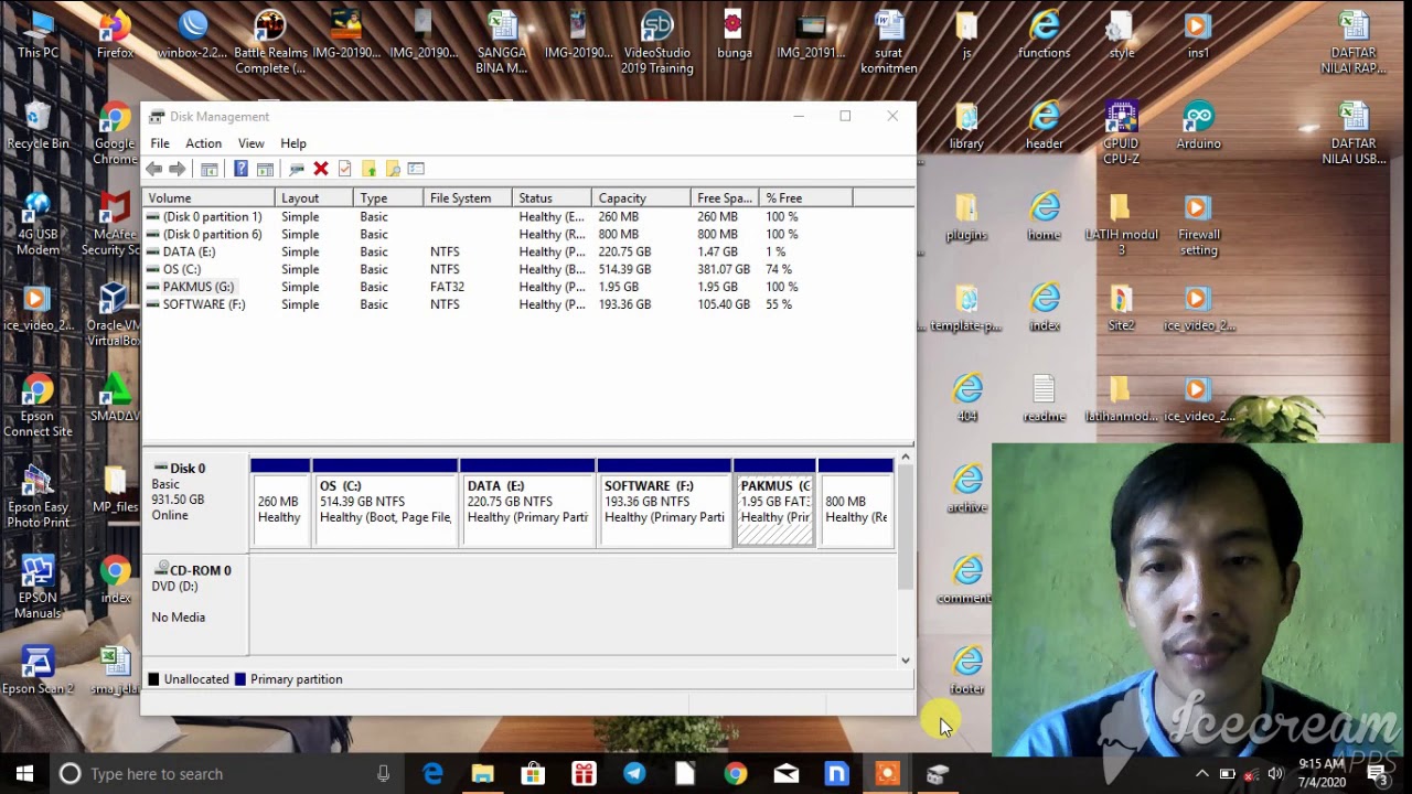 10.2.1.8 NetAcad Lab Act IT Essentials: Create a Partition in Windows ...