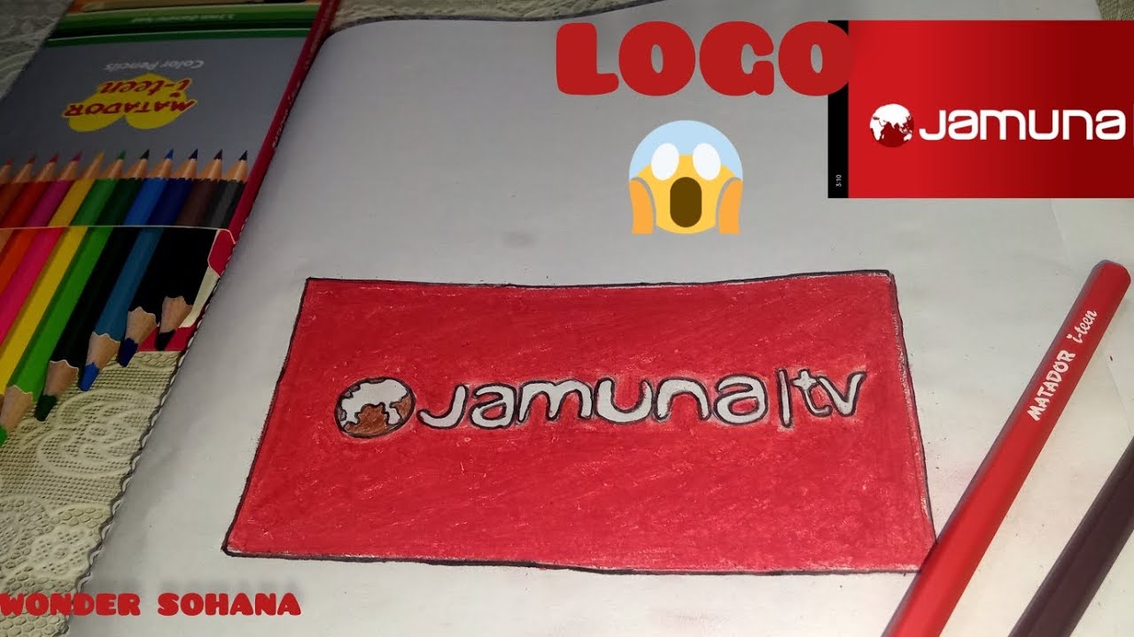 How to draw Jamuna TV Logo ll @JamunaTVbd easy drawing - YouTube