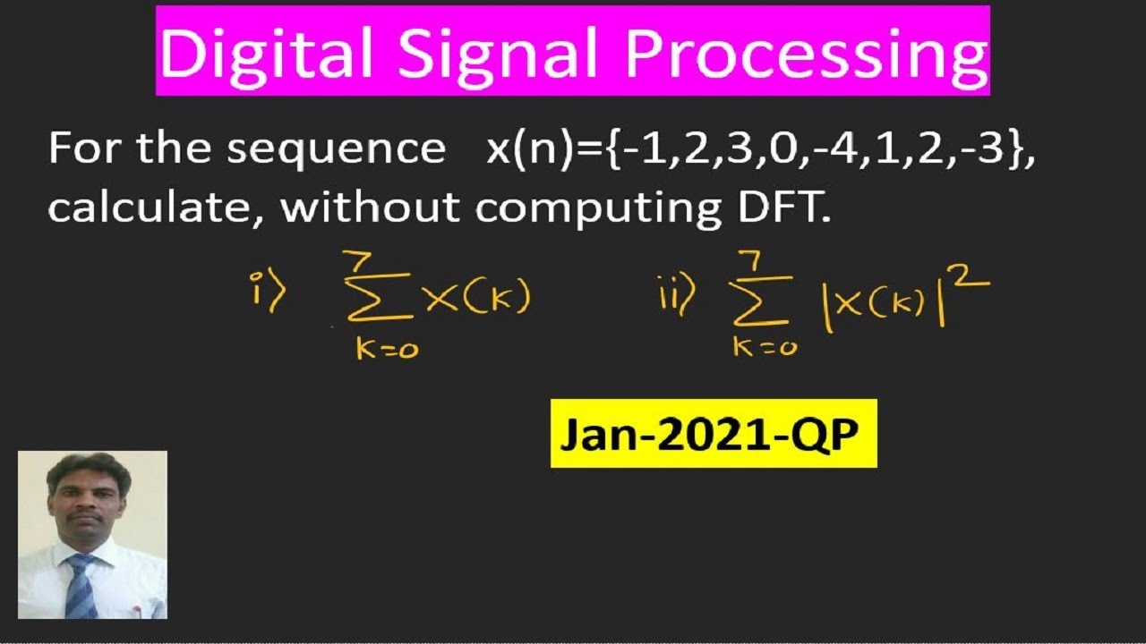Numerical on DFT calculation without using equation - YouTube