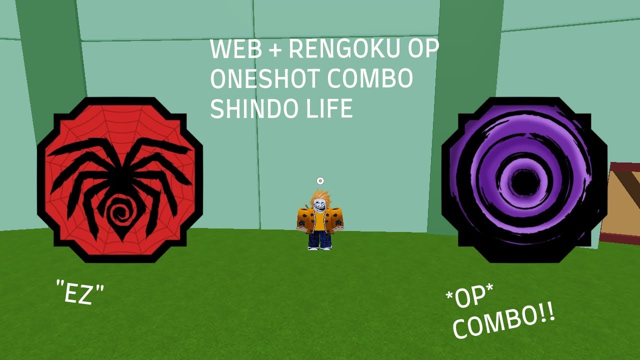 WEB + RENGOKU OP ONESHOT COMBO | Shindo Life Roblox - YouTube