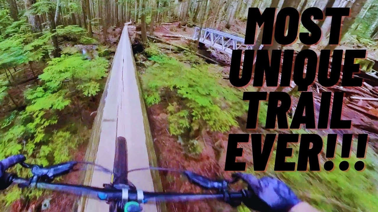 Vancouver's North Shore: The World's Most Unique Bike Trails - YouTube