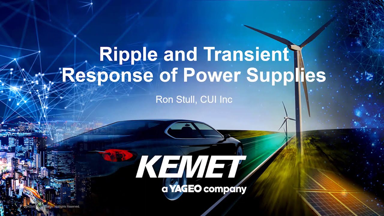 Design-It Day: Ripple And Transient Response of Power Supplies - YouTube