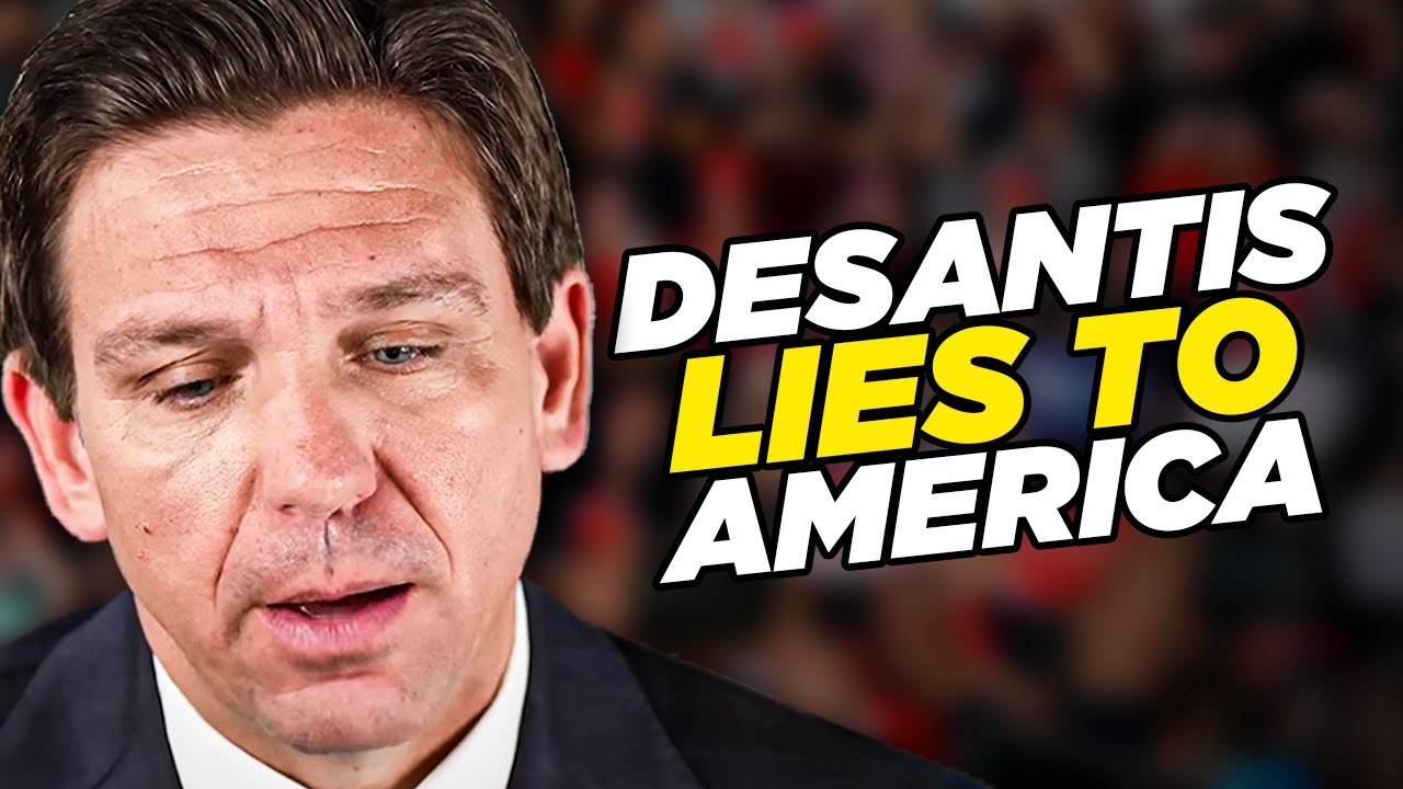 DeSantis Begins His Campaign By Lying About Florida's Book Bans - YouTube