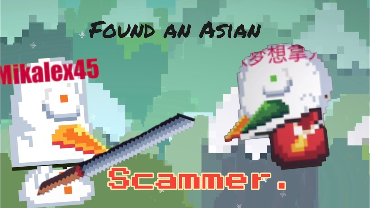 Found an Asian scammer! On pixel survival2 (psg2) - YouTube