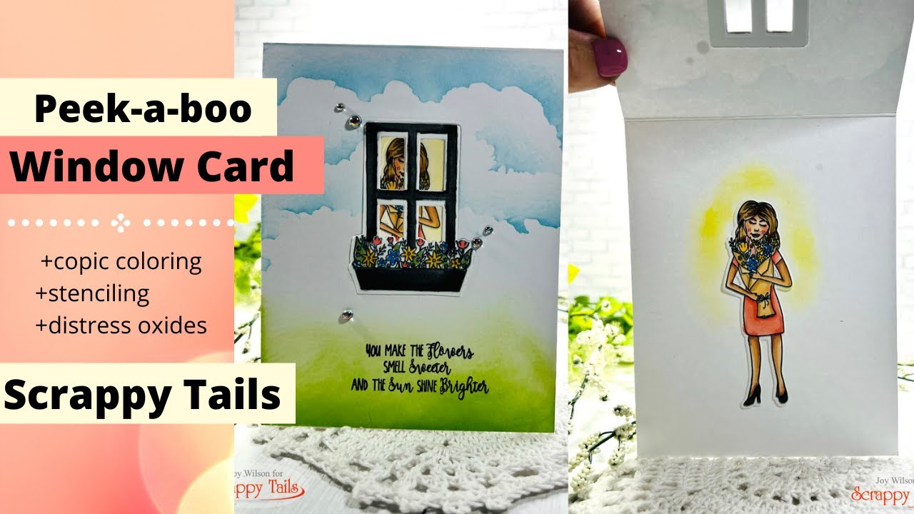 Peek-a-boo Window Card - YouTube