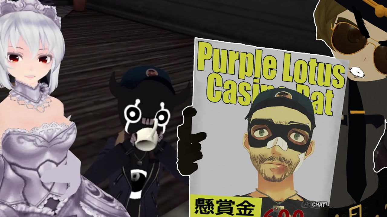 VRCHAT roleplay vacation at the Purple Lotus (part 1) - YouTube