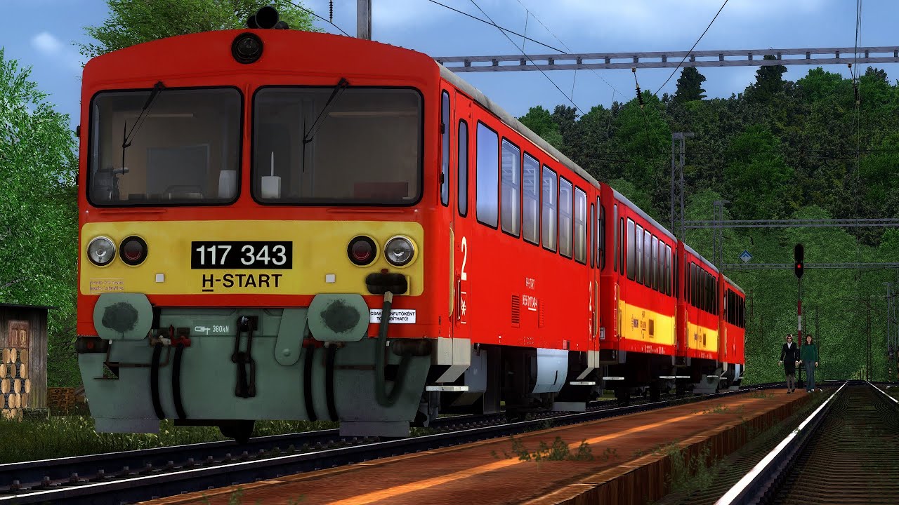 Train Simulator Classic || Bzmot 117 343|| - YouTube
