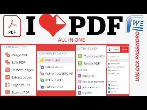 how to edit pdf file in mobile | pdf to jpg to pdf #ilovepdf # ...