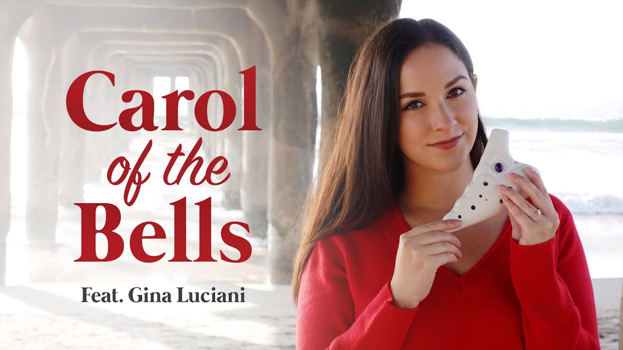 Carol Of The Bells Feat Gina Luciani on STL Ocarina - YouTube