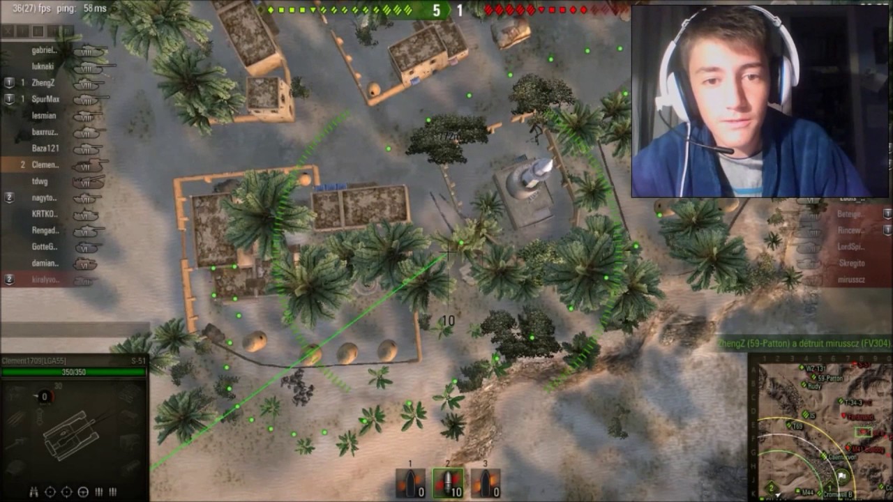 World of tanks : S51 one shot !!!! - YouTube