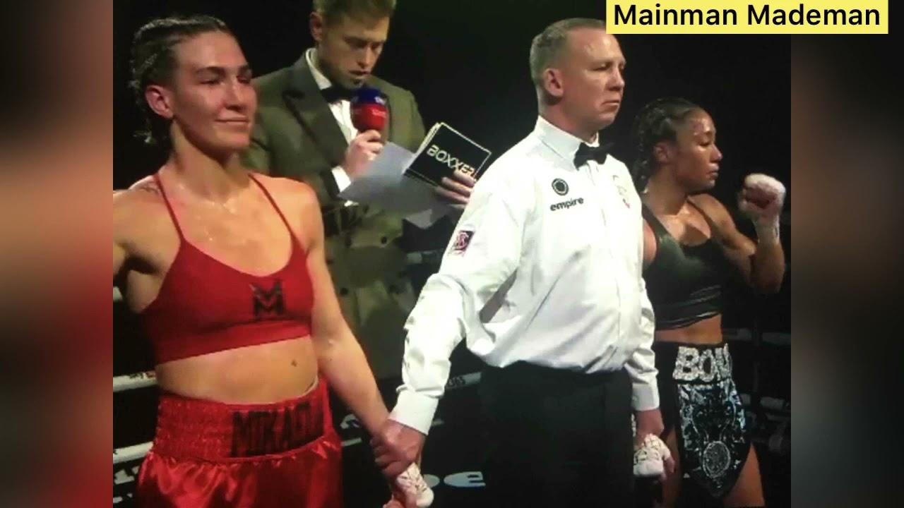 Mikaela Mayer vs Alycia Baumgardner Fight Reaction and Analysis - YouTube