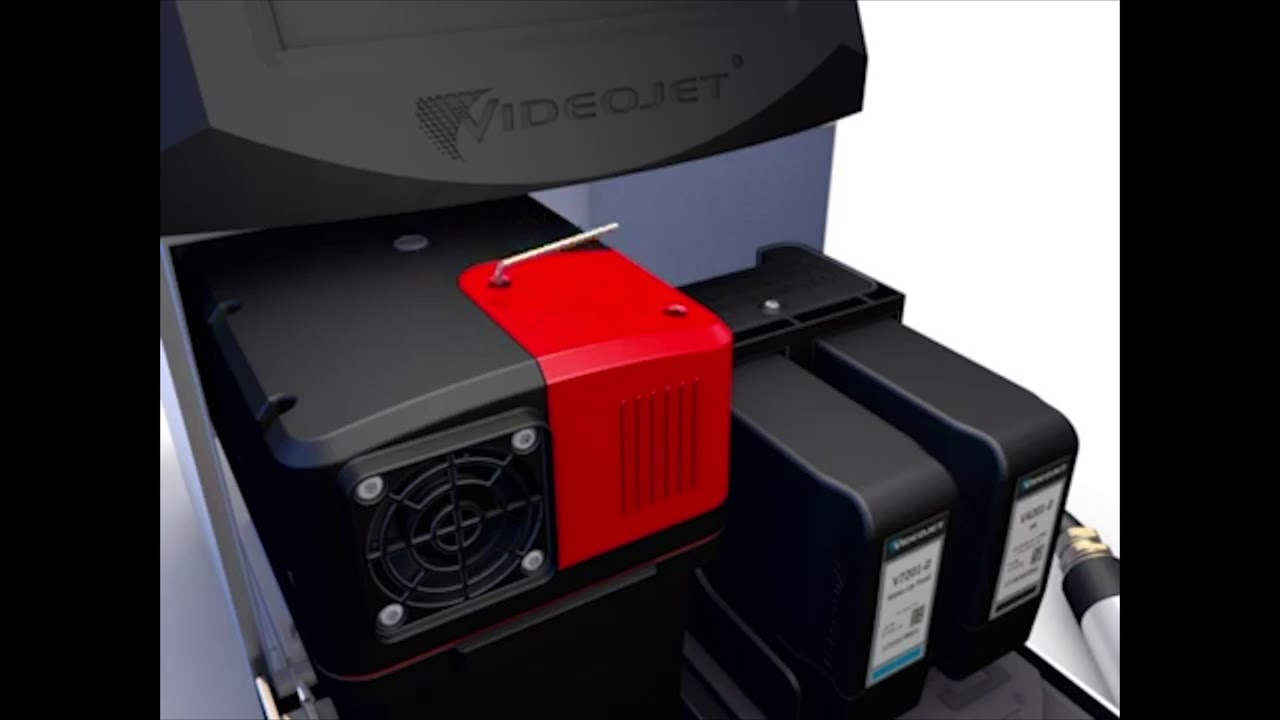 Cách thay Service Module cho máy in phun date Videojet 1580 - YouTube