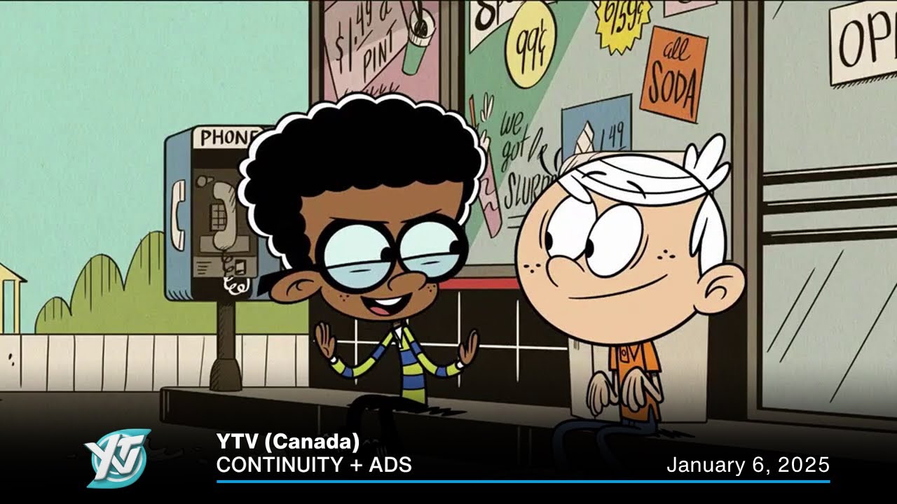 YTV (Canada) continuity + ads | January 6, 2025 - YouTube