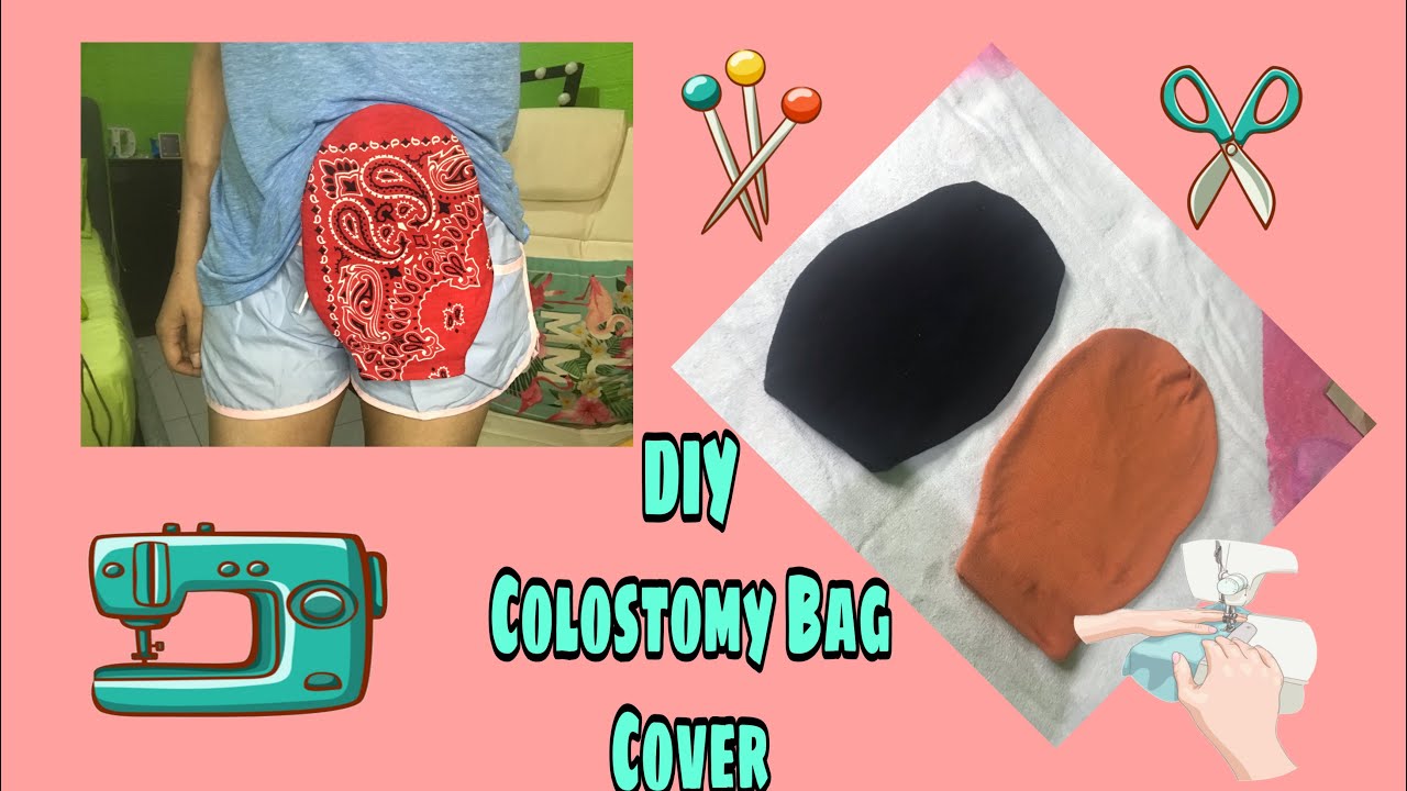 DIY Colostomy Bag Cover - YouTube