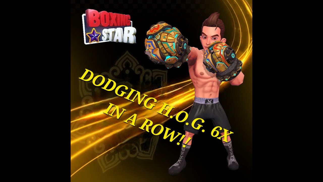 Boxing Star : DODGING H.O.G. 6X IN A ROW MASTER LEAGUE FINALS - YouTube