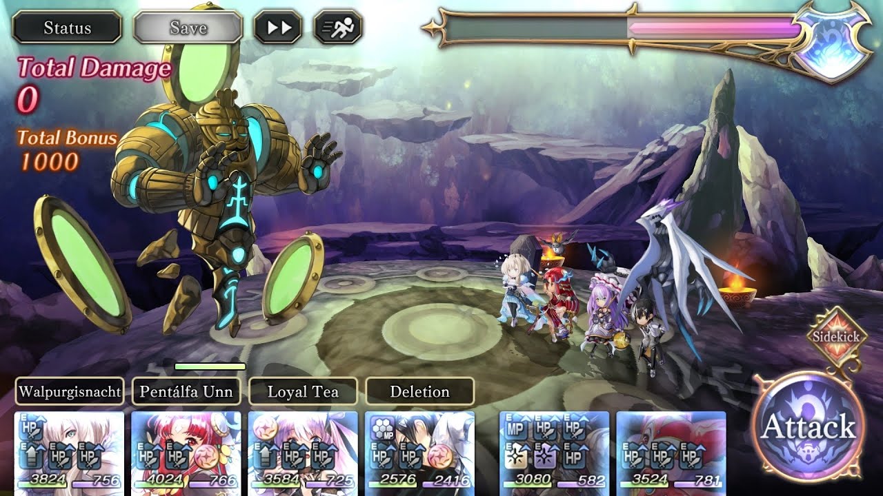 Another Eden: Astral Archive Challenge - Tsuchino-Bunmei vs Yakumo NS ...