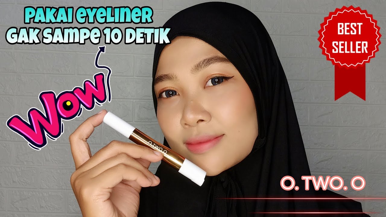 EYELINER KILAT UNTUK PEMULA .... #review #tutorial #otwoocosmetics ...