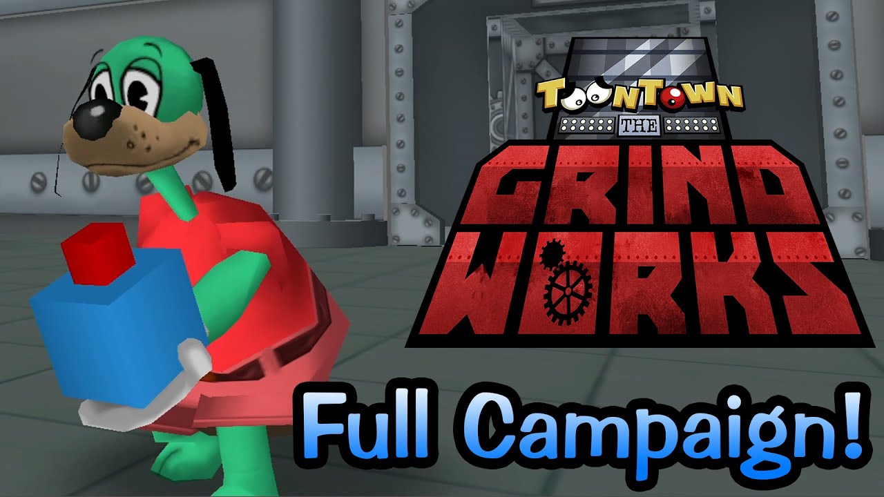 Toontown: The Grindworks | Moe Zart's Campaign! (All Floors) - YouTube