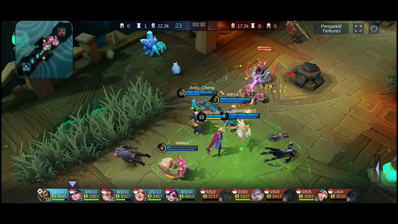 "ROGER" FULL POWER" 2 X SAVAGE 1 X MANIAC "BRAWL" MOBILE LEGENDS BANG ...