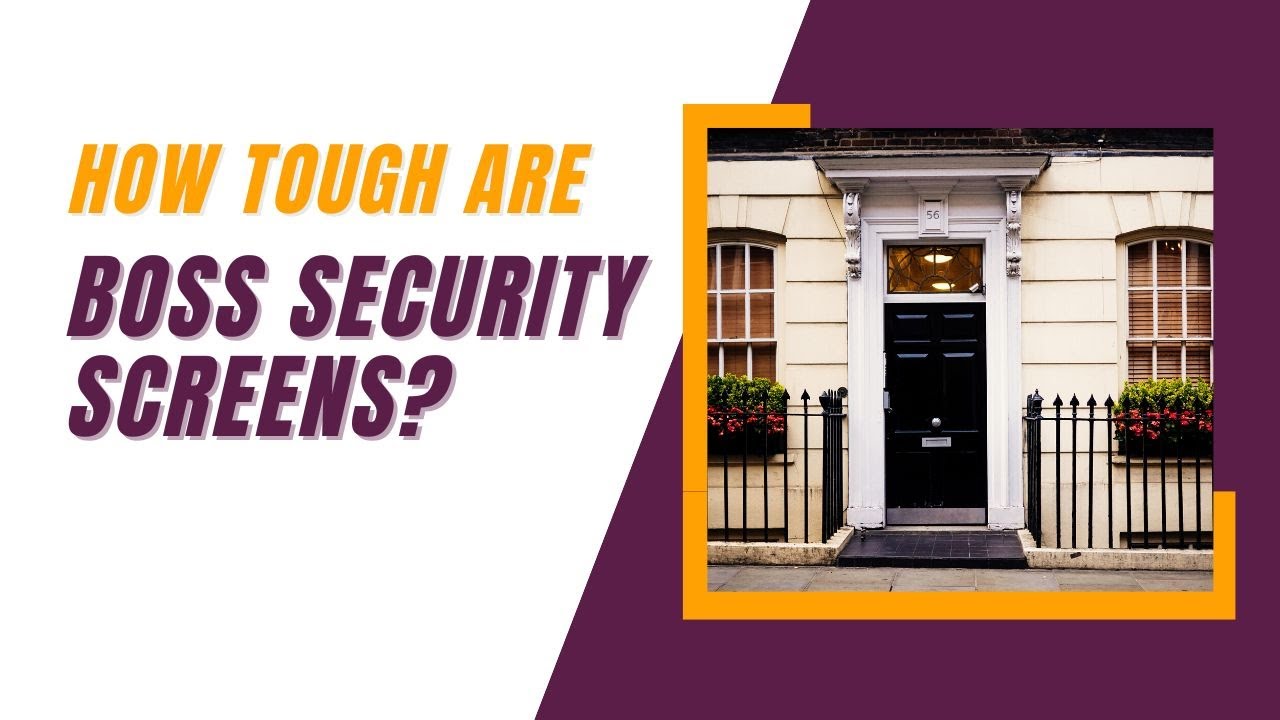 How Tough Are Boss Security Screens? - YouTube