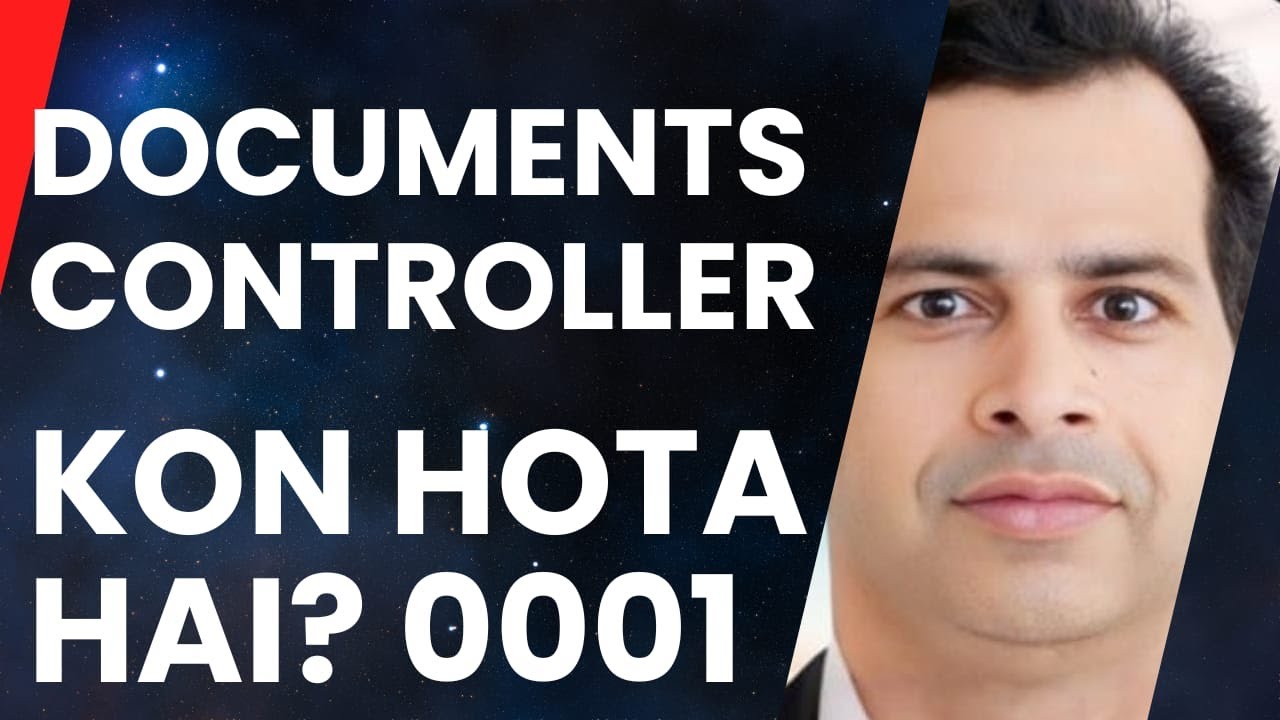 Document Controller Kon Hota Hai? I LEARN WITH SABIR - YouTube