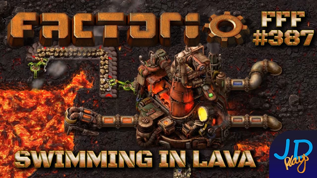 Factorio Friday Facts #387 ⚙️Swimming in LAVA - YouTube