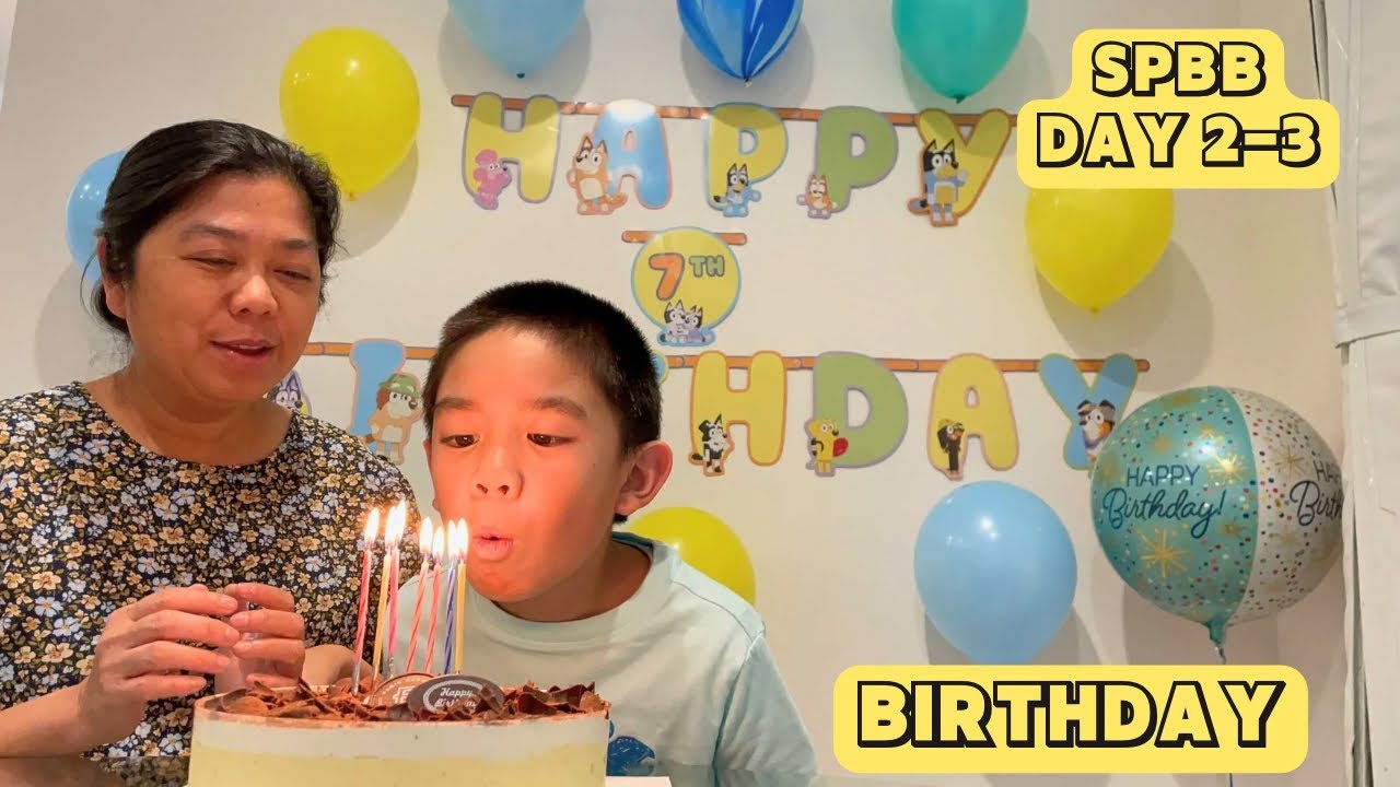 SPBB DAY 2 3 / BIRTHDAY @timothyspreciousmoments - YouTube