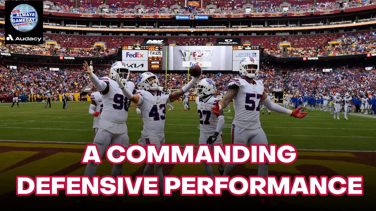Bills defense takes Command in 37-3 win | Always Gameday in Buffalo ...