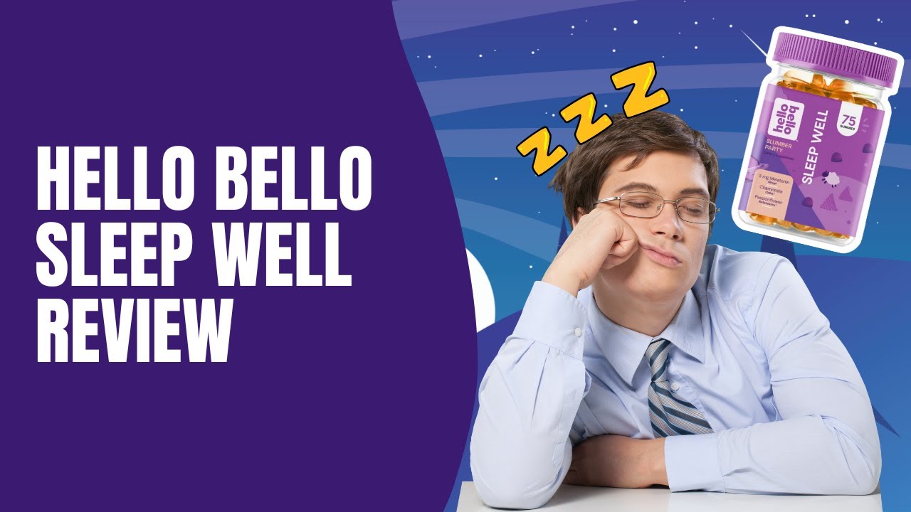 SLEEP WELL WITH HELLO BELLO MELATONIN GUMMIES - YouTube