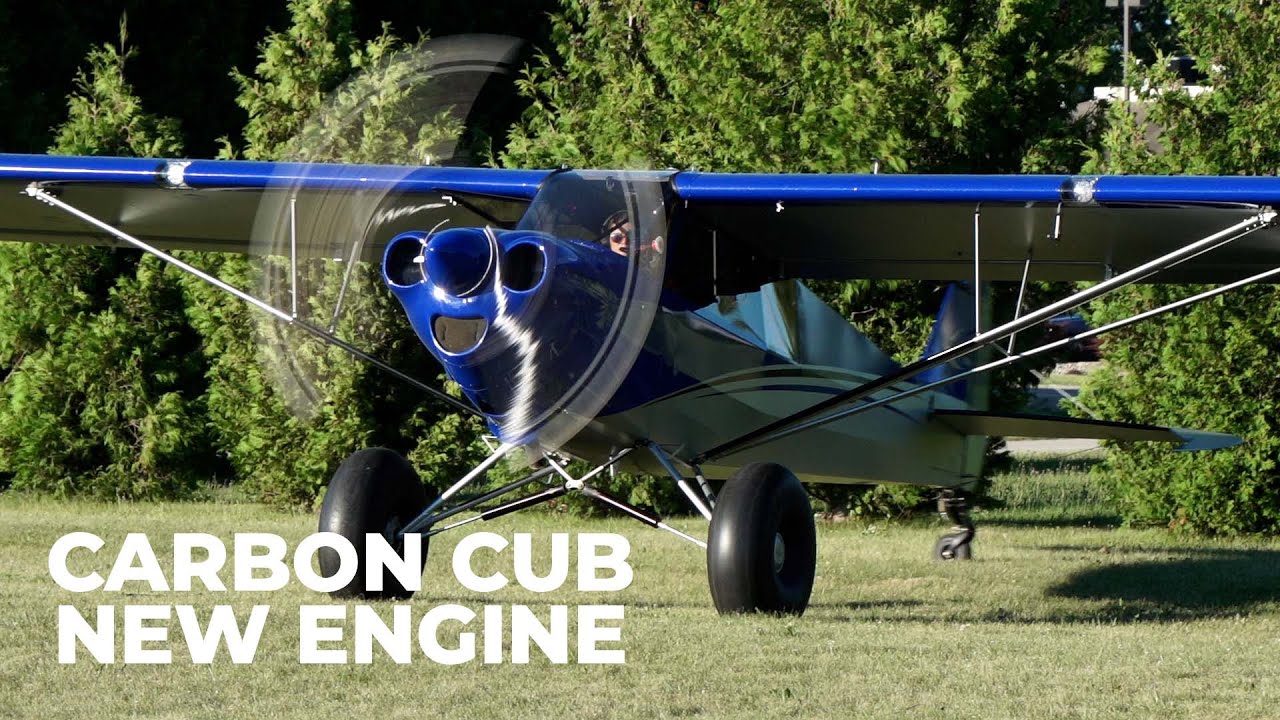 New Lycoming Engine offered for Carbon Cub FX and EX - YouTube