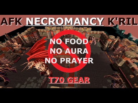 AFK NECROMANCY KRIL GUIDE! NO FOOD - NO PRAYER - NO AURA - YouTube